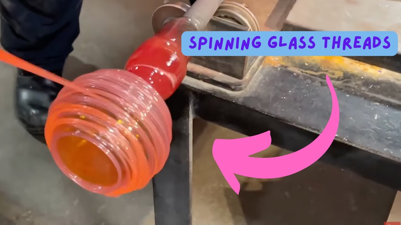 Spinning Glass into magnificant bowls of unique styles!! 🔥 - YouTube
