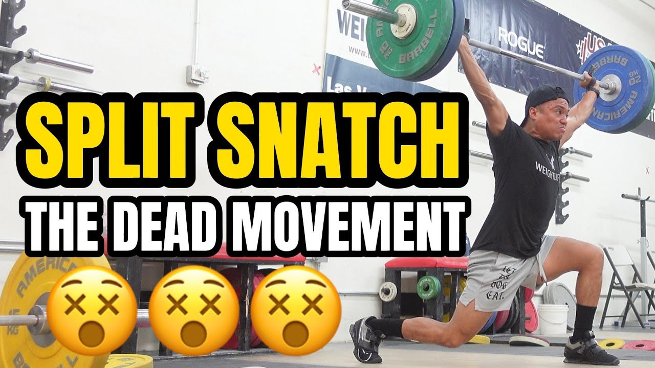 Olympic Weightlifter TRIES to PR Split Snatch - YouTube