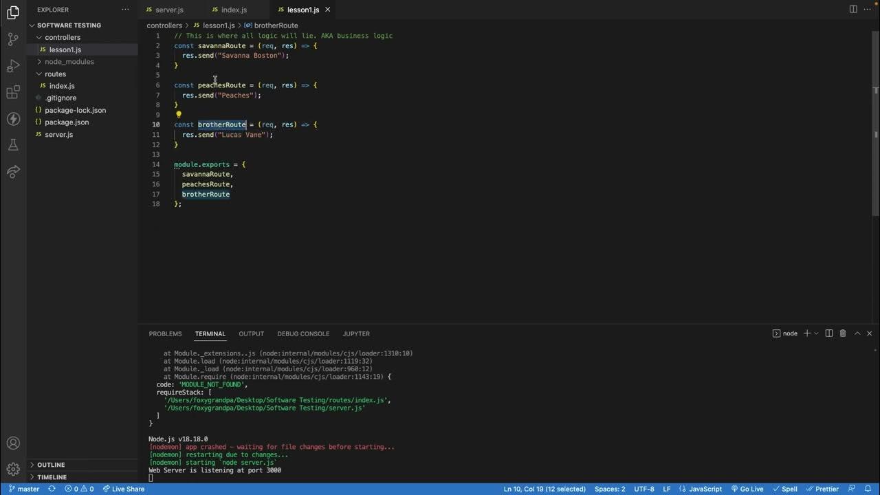 CSE 341: Lesson 1 - YouTube