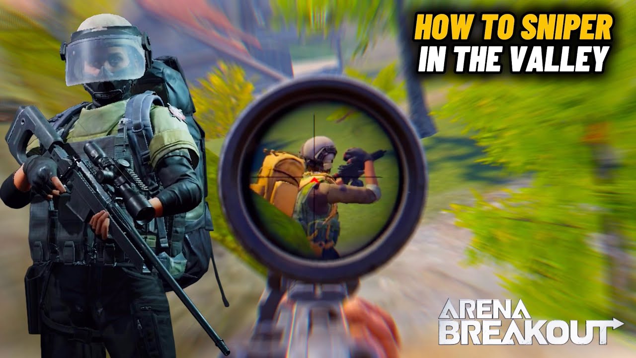 HOW TO SNIPER WITH M110 (SOLO VS SQUAD) ARENA BREAKOUT GLOBAL - YouTube