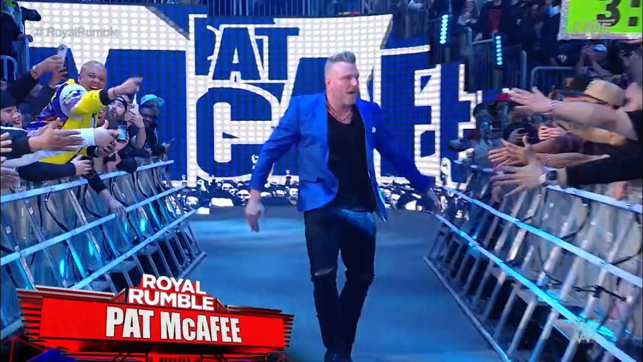 WWE Royal Rumble 2023 Reactions: PAT MCAFEE RETURNS TO WWE!!! - YouTube
