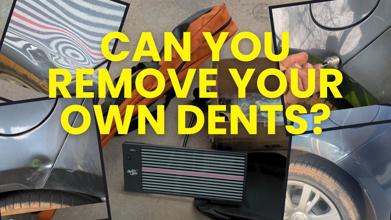 Testing Amazon dent removal kit. How hard is PDR? - YouTube
