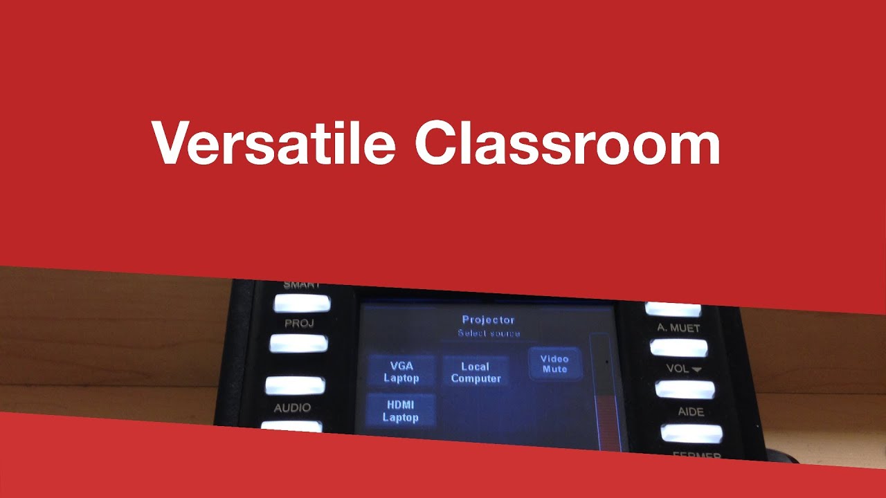 Vanier College Versatile Classrooms - YouTube