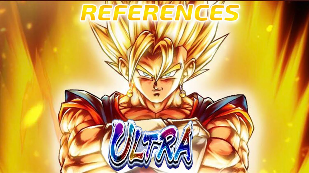 ULTRA SUPER VEGITO ALL REFERENCES - YouTube
