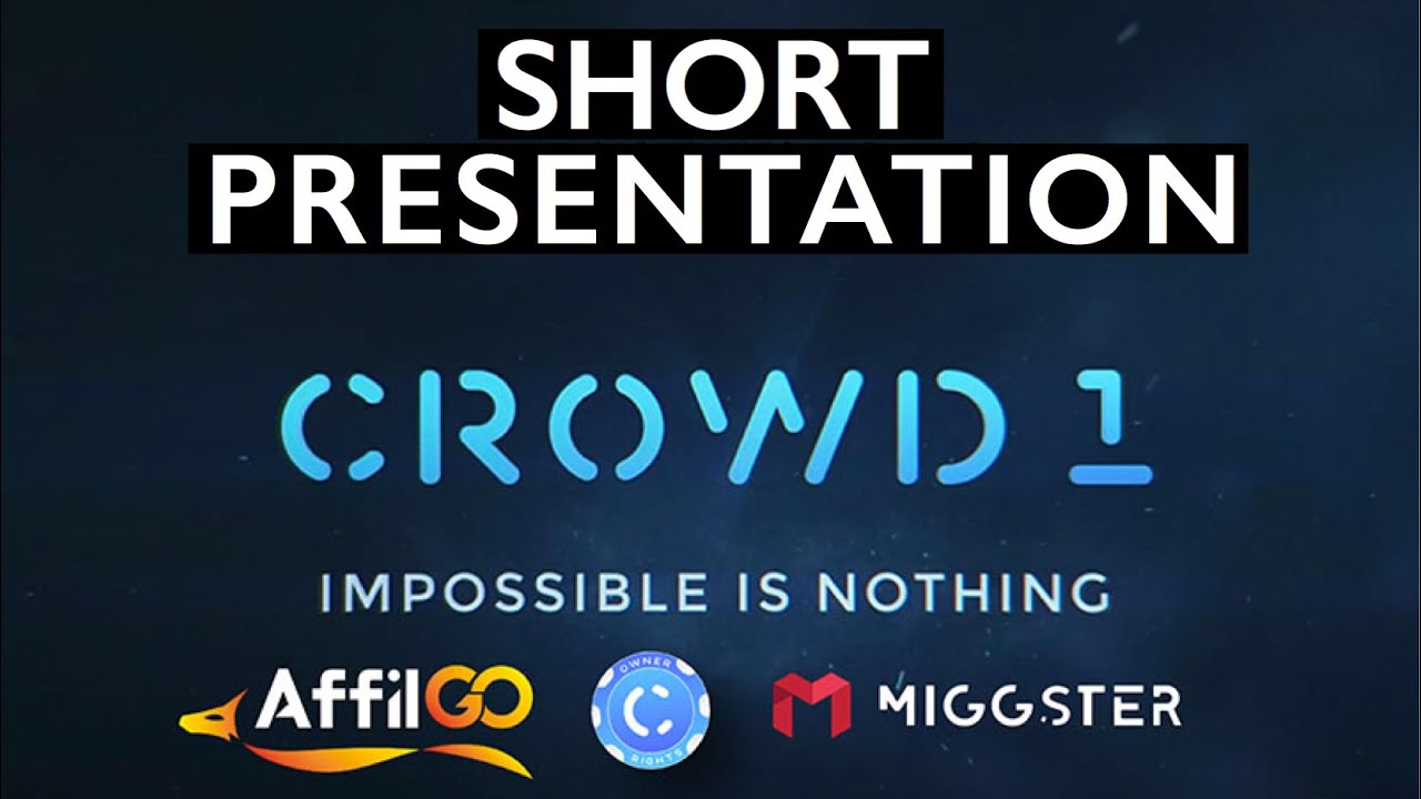Crowd1 Short Presentation - YouTube