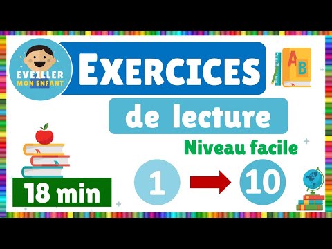Compilation : Exercices de lecture - Niveau facile