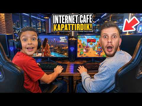 KARDEŞİM İÇİN GECE İNTERNET CAFE AÇTIRDIM!!
