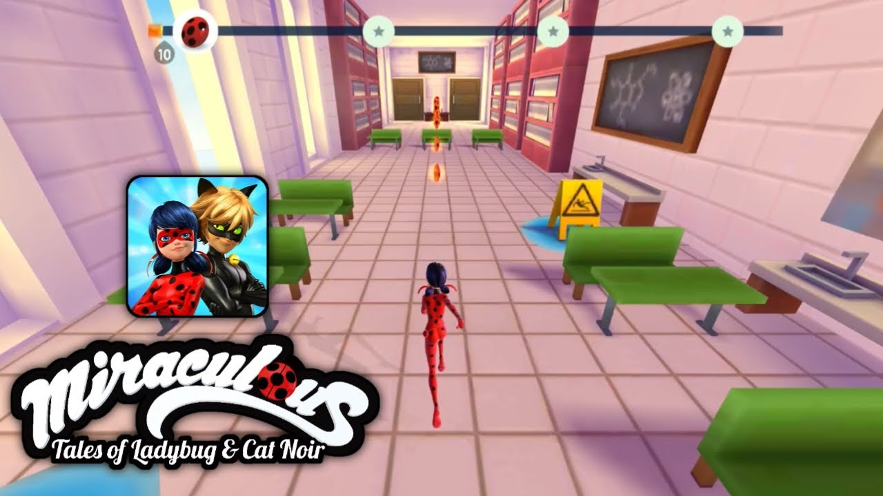 Miraculous Ladybug and Cat Noir Endless Levels 4X Gameplay - YouTube