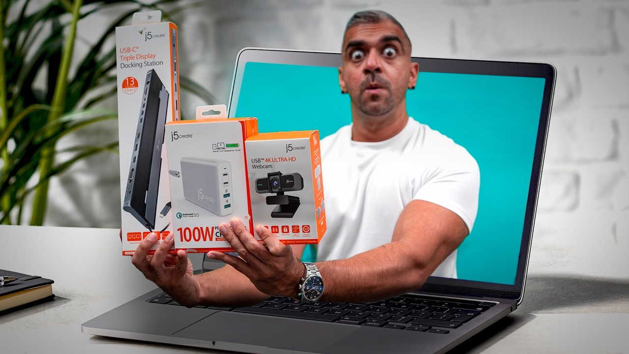 The PERFECT Work From Home Setup! With j5create! 💯 - YouTube