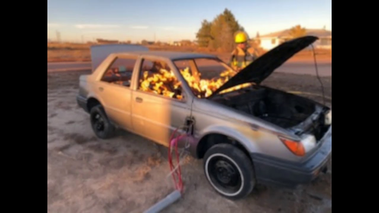 Car Fire Prop - YouTube