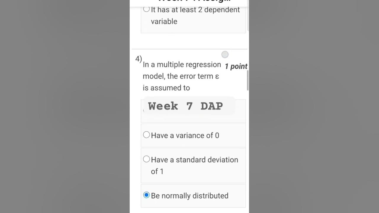 Week 7 NPTEL assignment solution for data analytics with python - YouTube