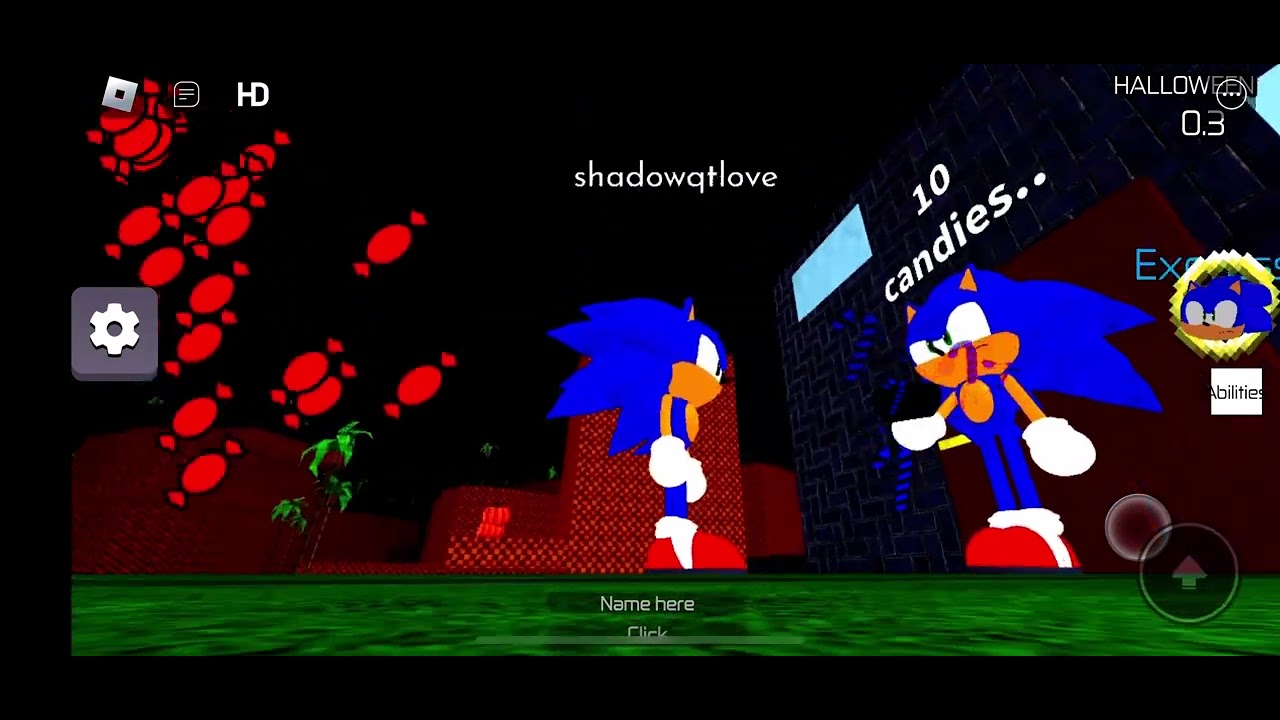 Roblox: Sonic Dream Adventure RP: Halloween: Trick or Treat; Classic ...