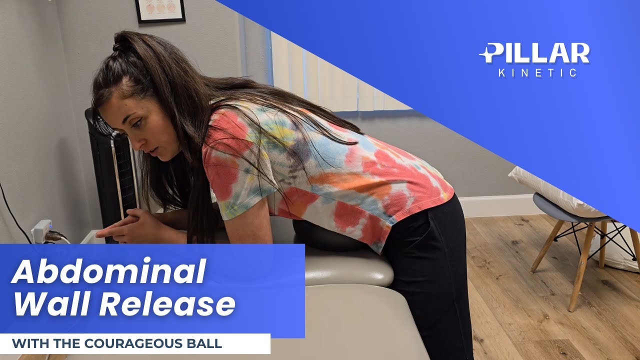 Abdominal Wall Release With The Courageous Ball - YouTube