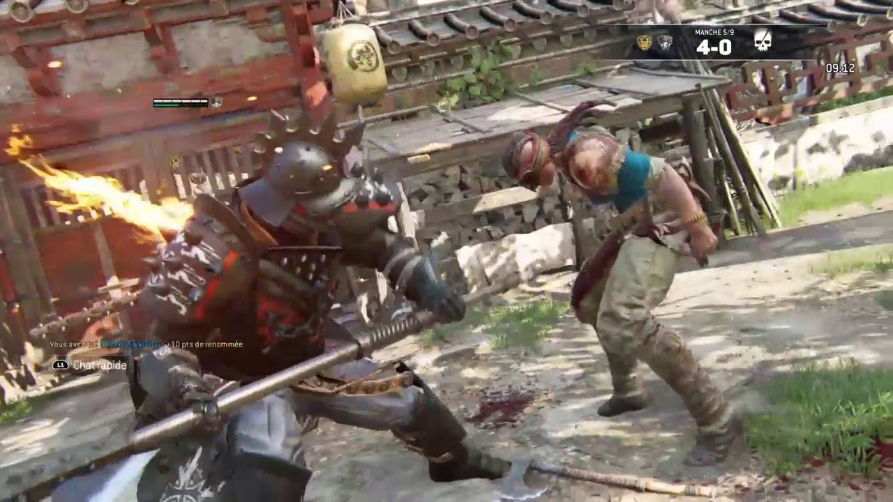 ForHonor : Shield bash - YouTube