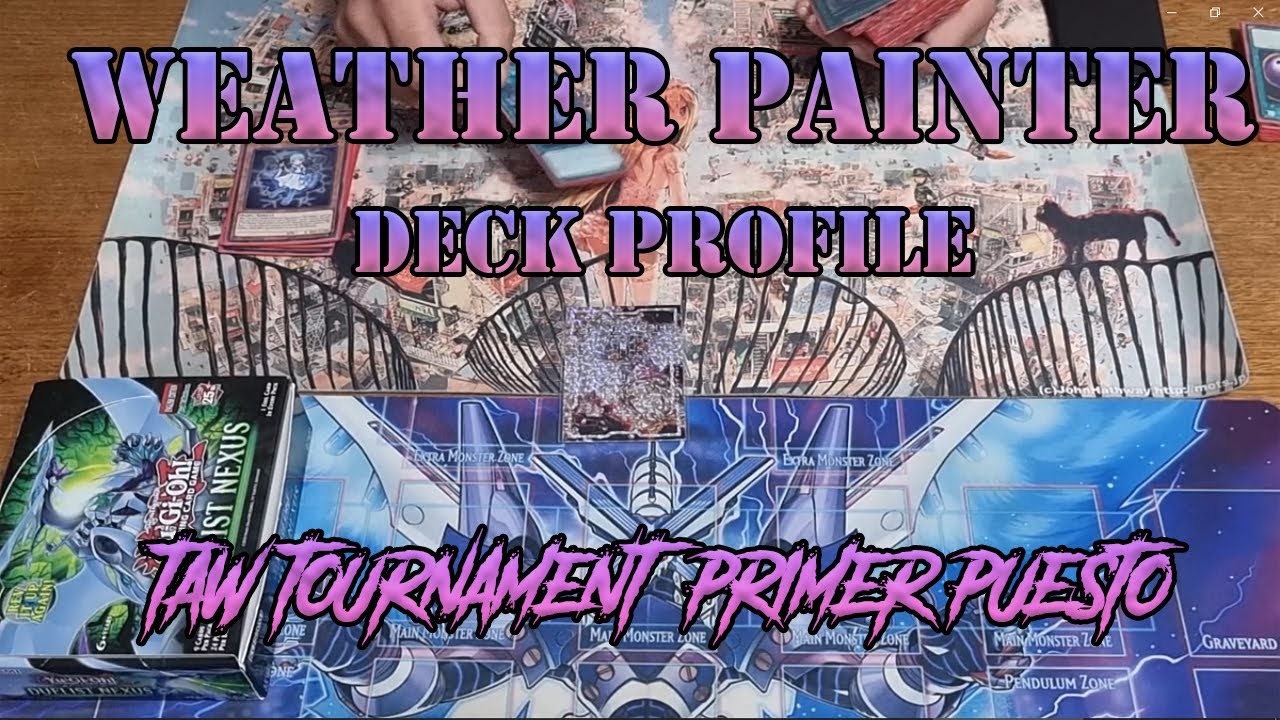 DECK PROFILE WEATHER PAINTER. YUGIOH TCG - YouTube
