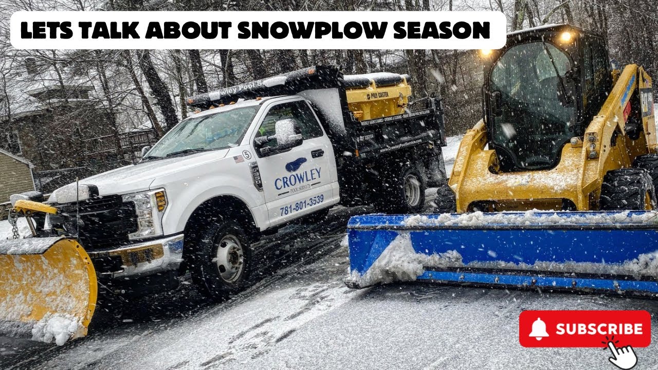 Lets talk SNOW Plowing....Plans for the upcoming winter - YouTube
