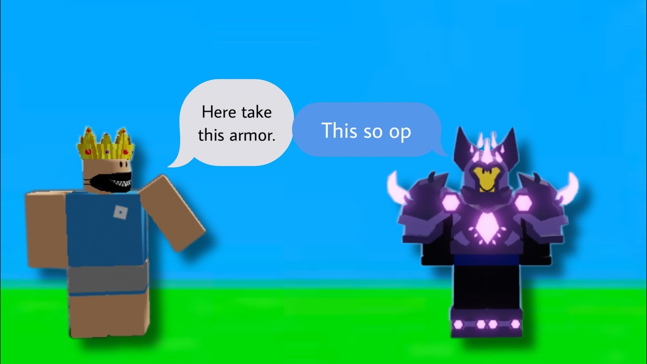 This juggernaut armor is so op (roblox bedwars) - YouTube