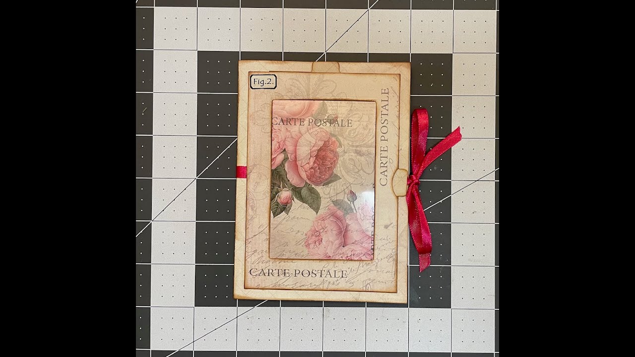 Tutorial: Double Window Pocket Booklet - YouTube