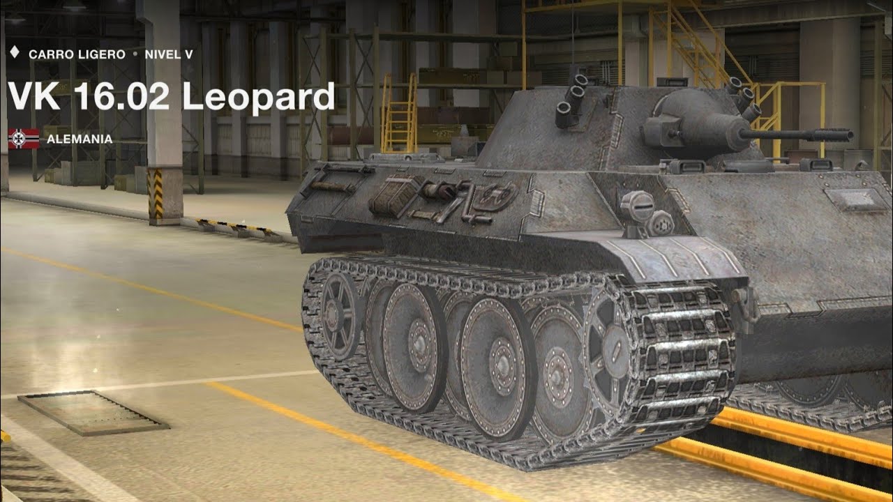Análisis del Vk 16.02 Leopard world of tanks blitz - YouTube