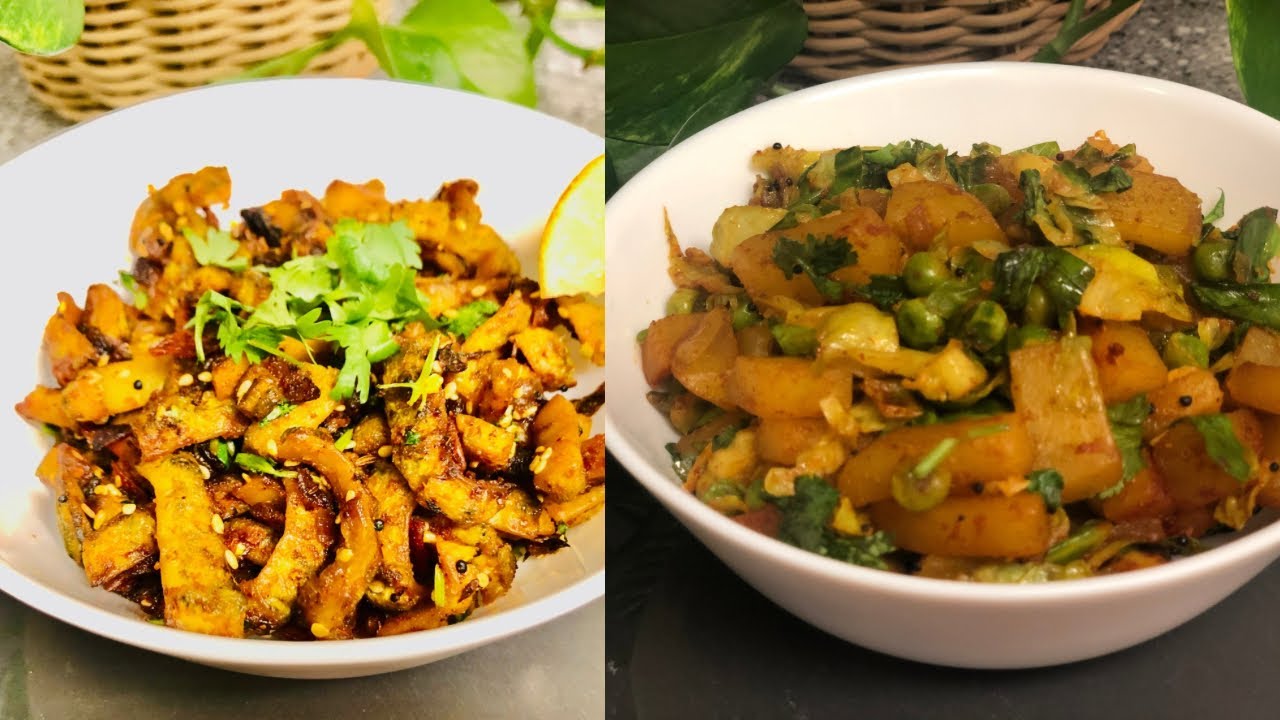 Gujrati karele ki dry sabji or mix vegetables sabji How to make mix ...