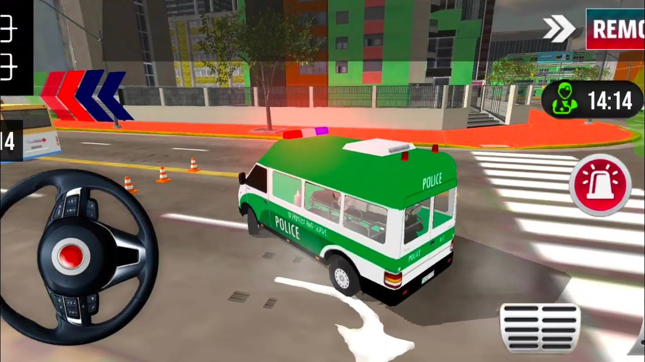 Police Ambulance Van Driving Simulator - 911 Emergency Rescue Simulator ...