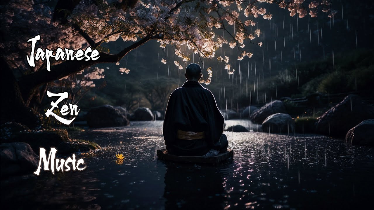 Zen in the Cherry Blossom Garden - Japanese Zen Music - Japanese Flute ...