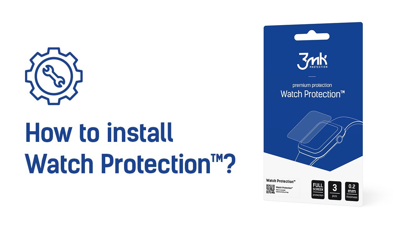 3mk Watch Protection™/FlexibleGlass™ – How to install? - YouTube