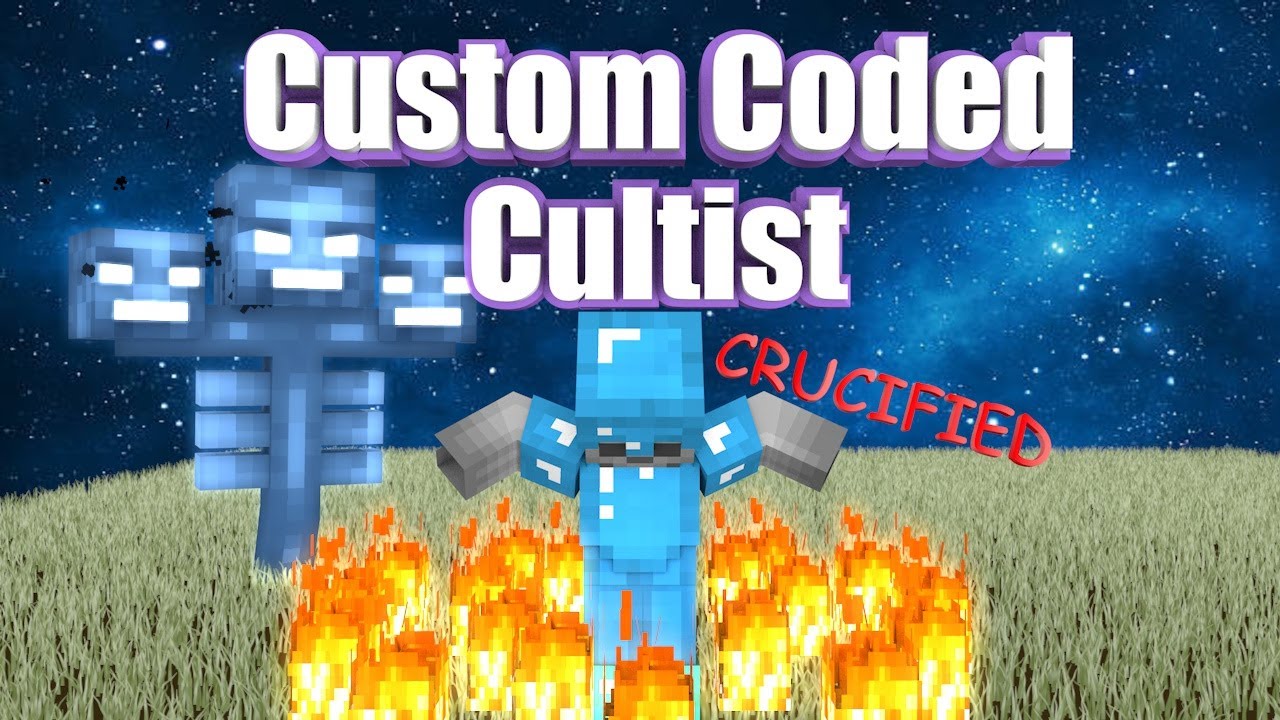 Custom Coded Cultist Minecraft - YouTube