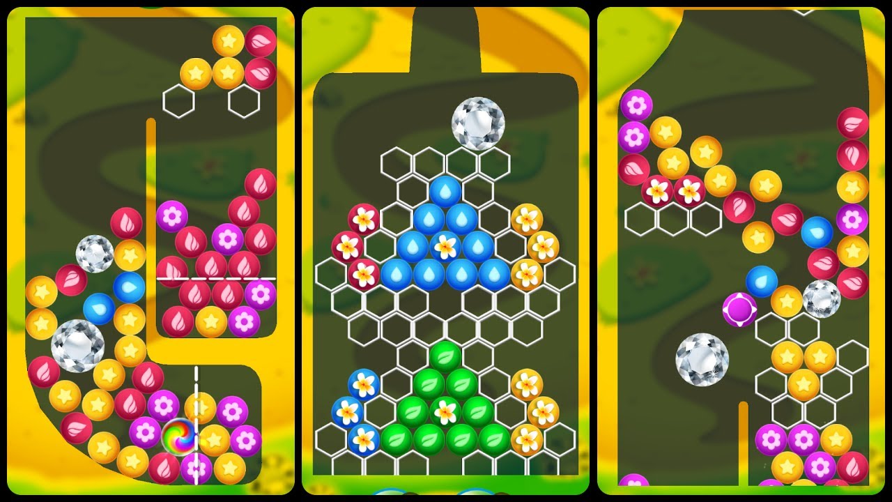 Match3 Bubble Puzzle Adventure Game Android Gameplay - YouTube