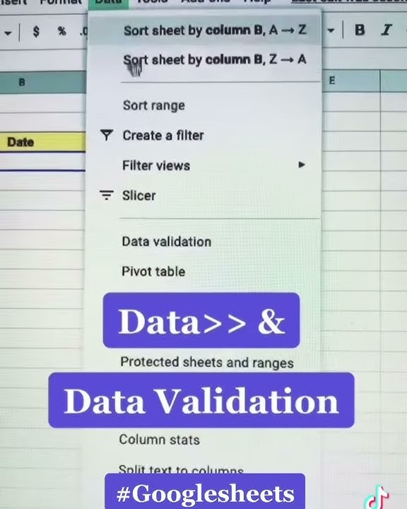 How to add a Pop-up Calendar to Cell? Googlesheets Tricks You Should Know ! Excel Pro Tips - YouTube