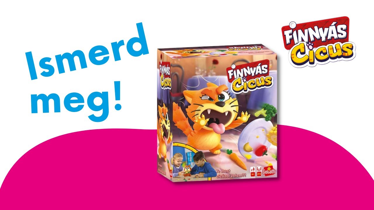 💡 Ismerd meg a Finnyás cicus társasjátékot! 😻 - YouTube