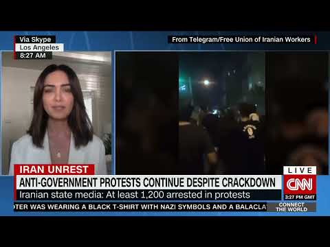 Nazanin Boniadi talks about Mahsa Amini and the 2022 Iran protests, on CNN’s ‘Connect the World.’