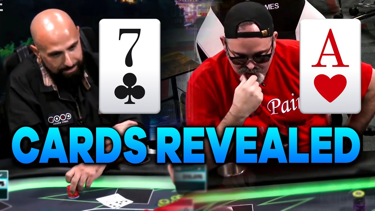 The Weirdest Poker Hand Ever! They Showed Each Other One Card! - YouTube