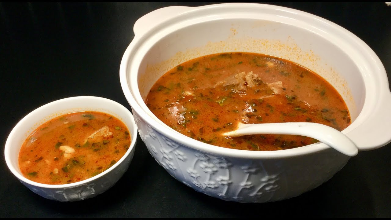 LA CHORBA AUX LANGUES D’OISEAUX RECETTE SPÉCIALE RAMADAN - YouTube