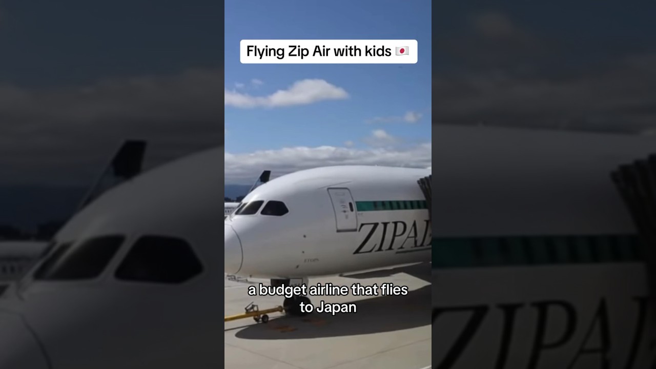 Perks of flying Zip Air with kids #zipair #budgetairline #traveljapan ...