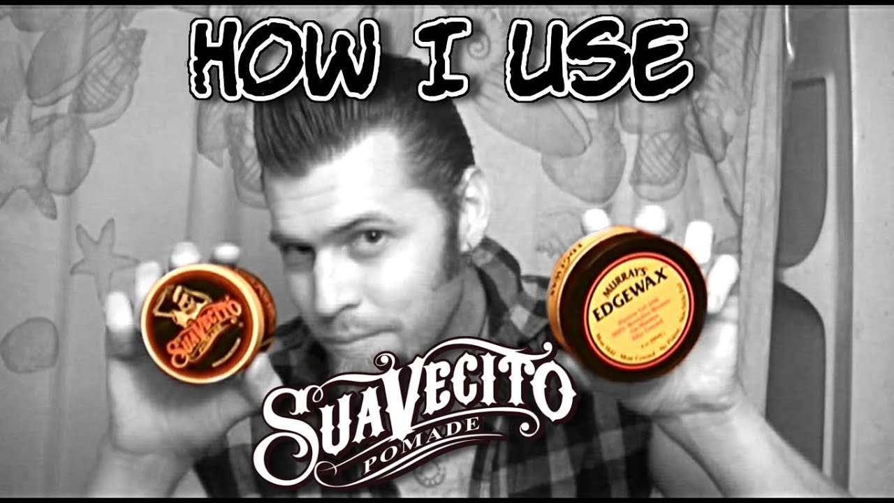 How I use Suavecito original pomade (review/tutorial) - YouTube