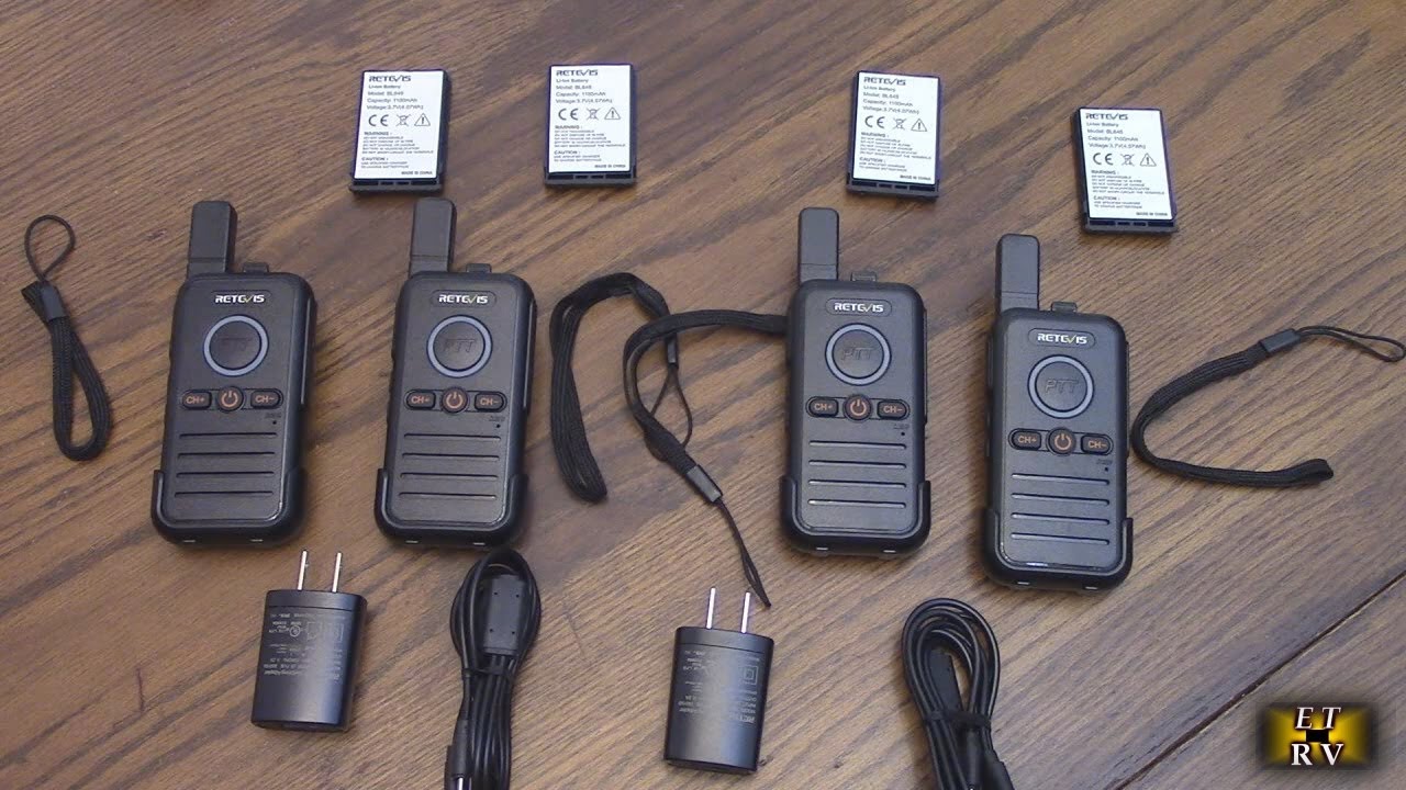 WOW! Retevis Rechargeable "RB45 Walkie-Talkies" for Adults,Two Way ...