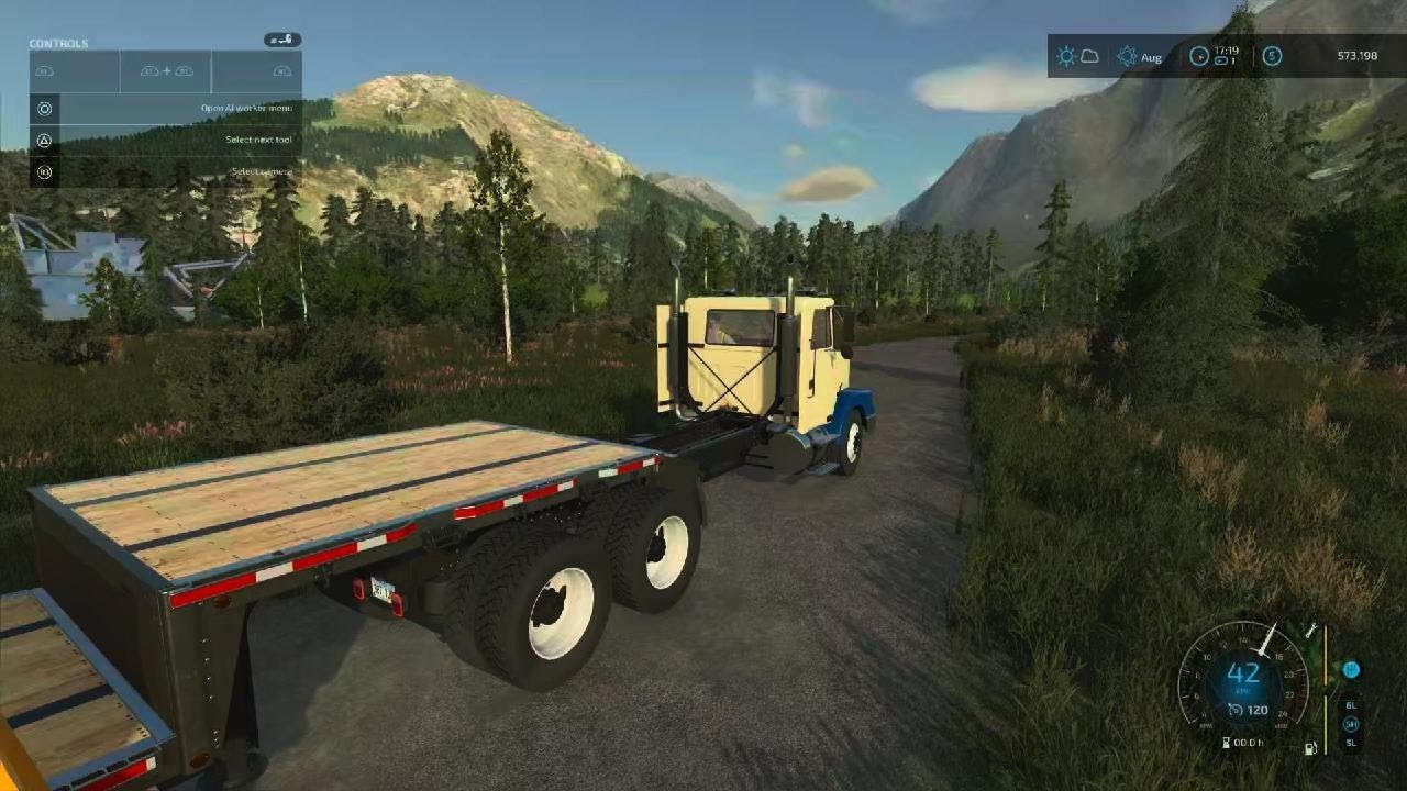 Farming Simulator 22- Dredge Creek Alaska - YouTube