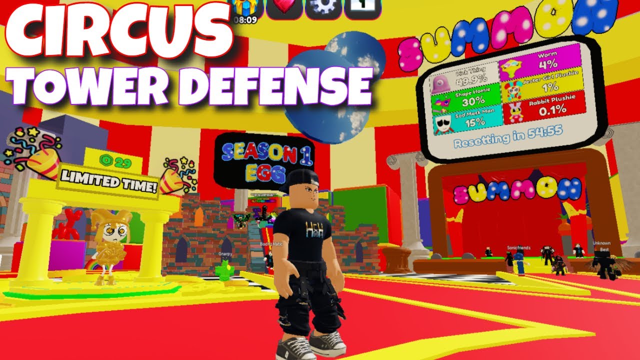 NEW Circus Tower Defense - First 30 Minutes Gameplay - YouTube