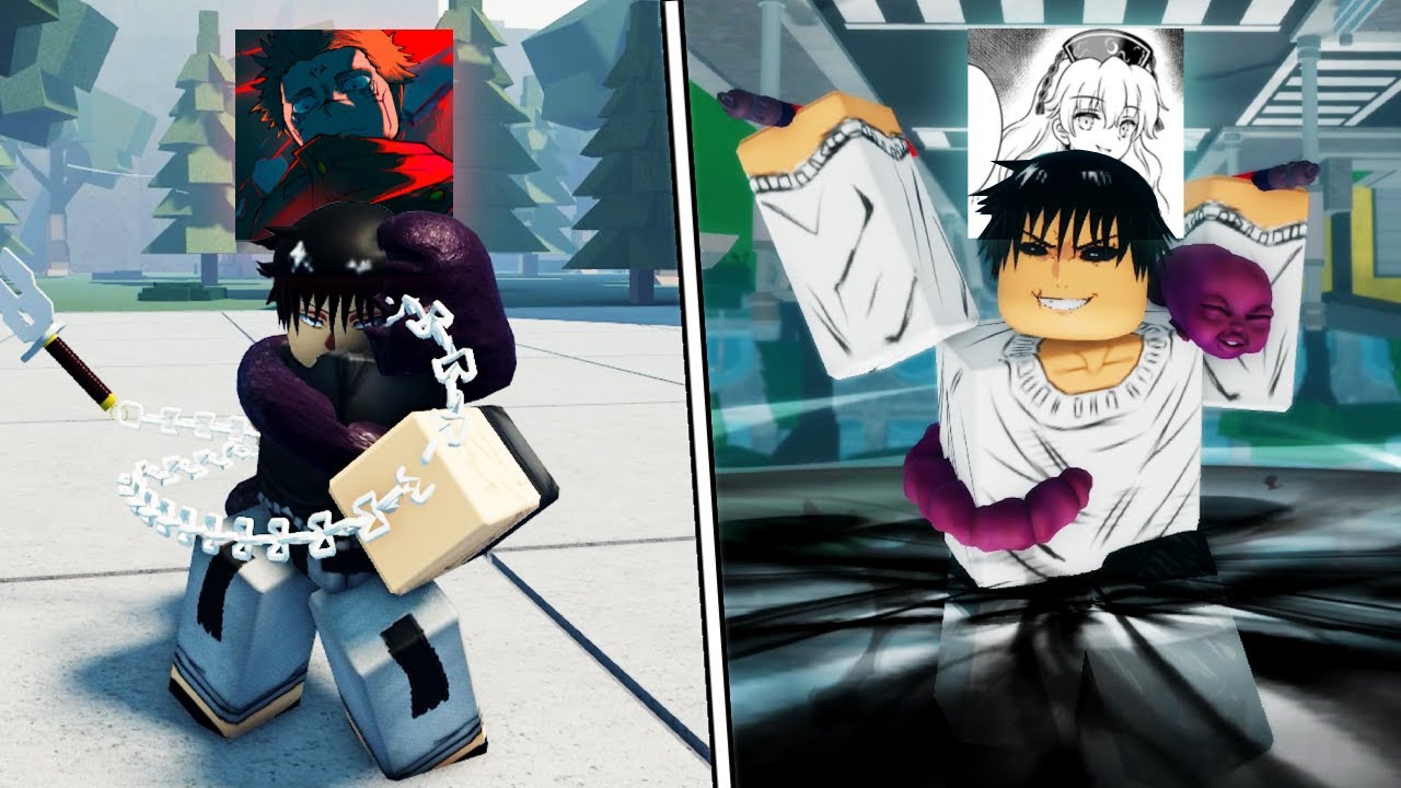 Using TOJI In Different Roblox Anime Games - YouTube