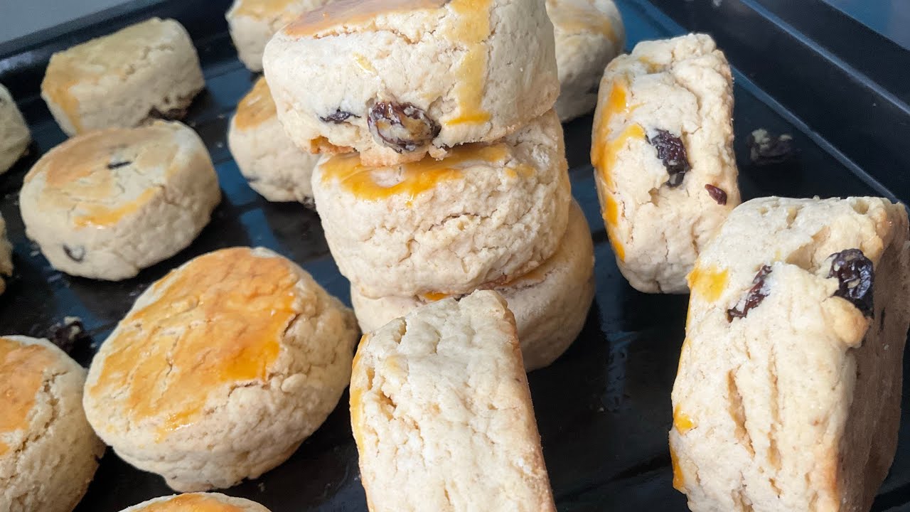 How to make successful fluffy scones every time-Crispy outside soft ...