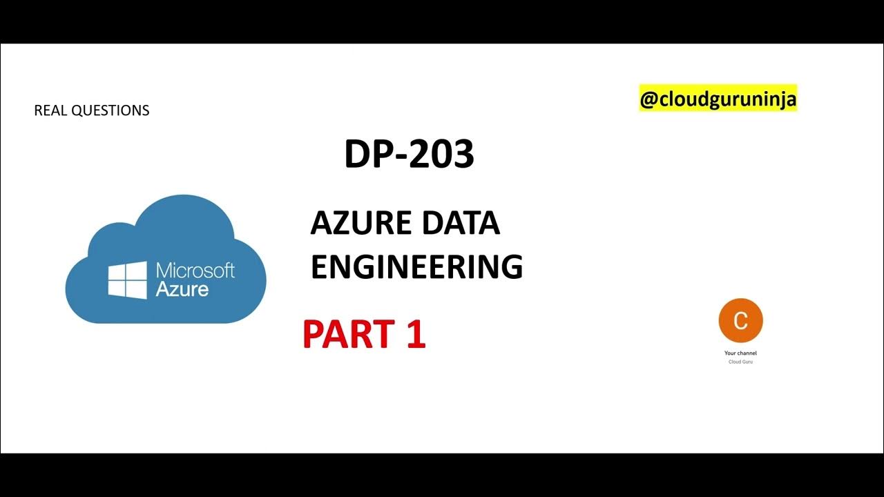 DP 203- Azure Data Engineering-PART1 - YouTube