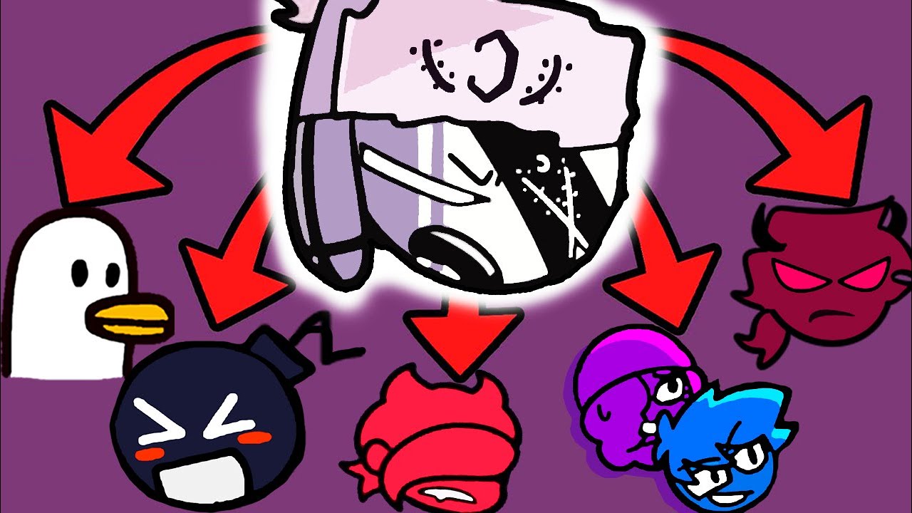 Zavodila but Every Turn a Different Character Sings 🎵 (FNF Zavodila but ...