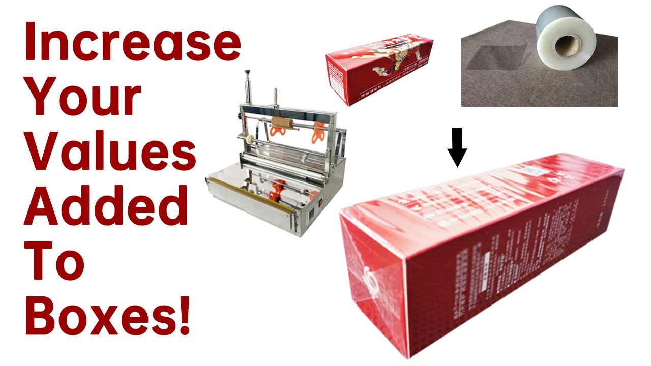 Luna Plus CD Wrapping Machine | CD box overwrapper | box overwrapping ...