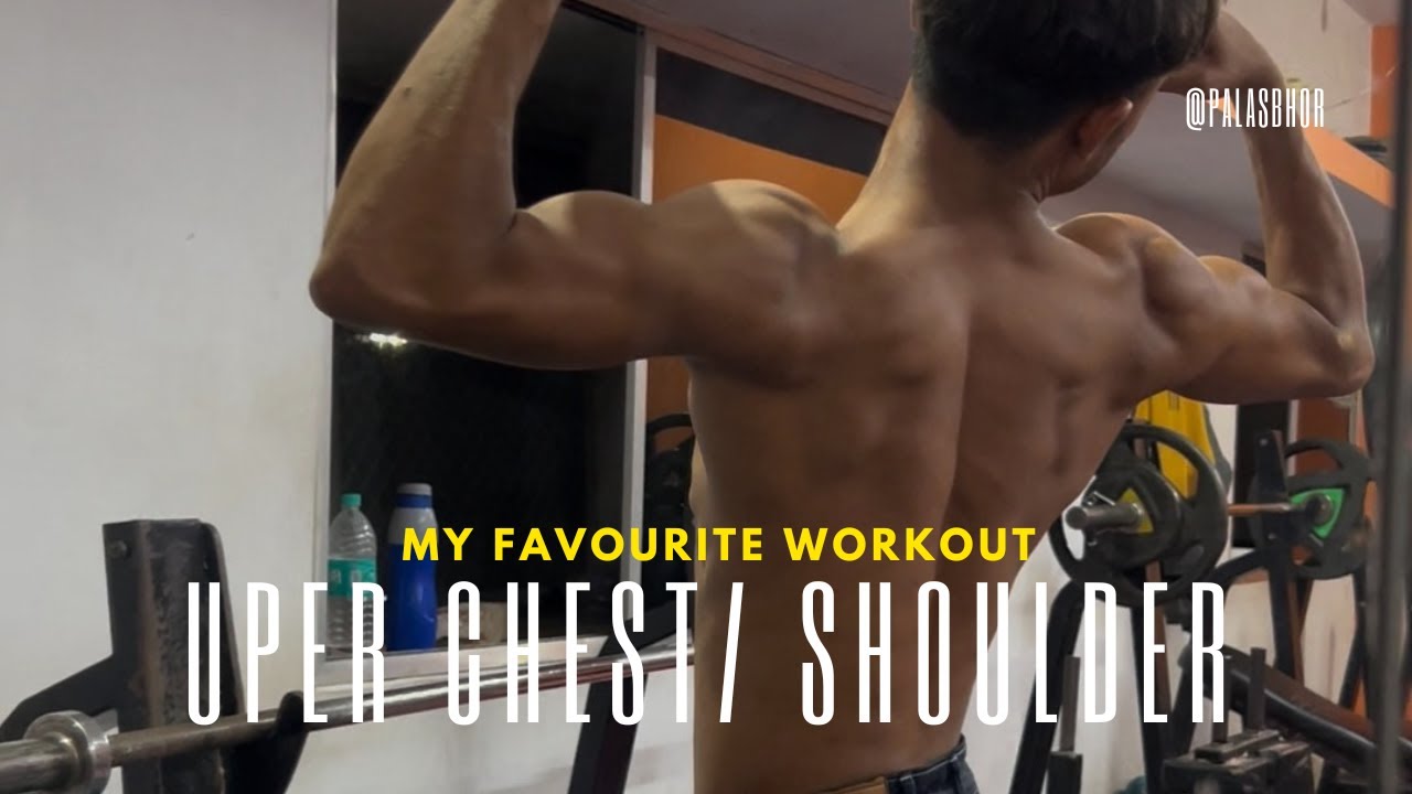 upper chest //shoulder [my favourite exercise]---------- - YouTube