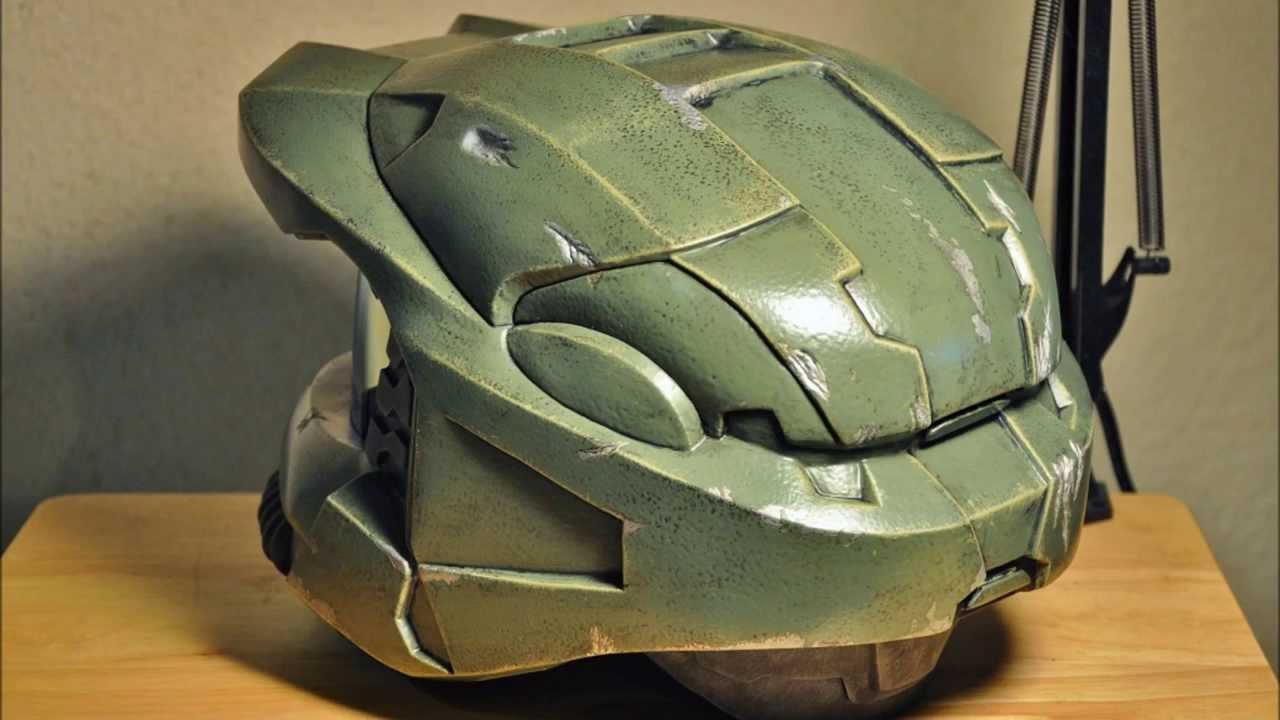 Halo Master Chief Helmet Blueprints