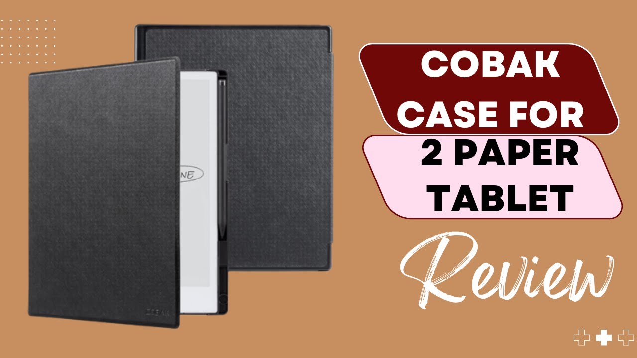 CoBak Case for Remarkable 2 Paper Tablet Review - YouTube