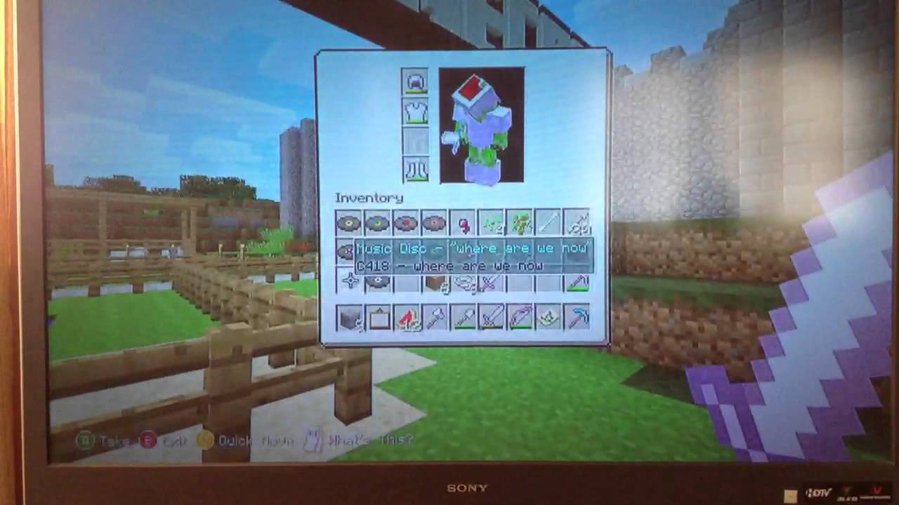 Minecraft CDs in the tutorial part 4 - YouTube