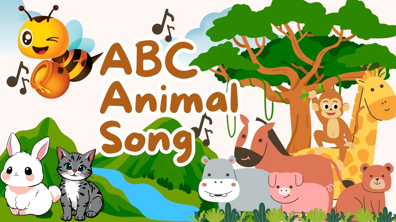 ABC ANIMAL SONG | Alphabet Animals Song for Kids | Animal ABCs ...