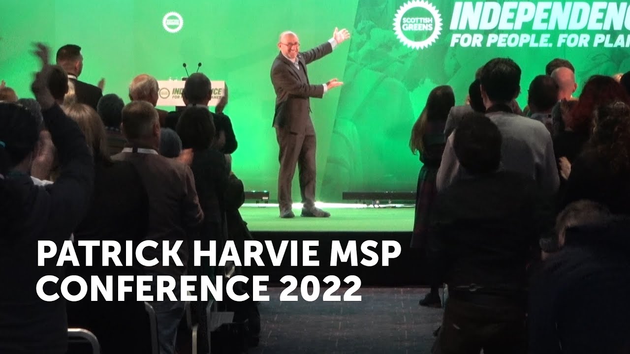 Patrick Harvie MSP, Conference October 2022 - YouTube